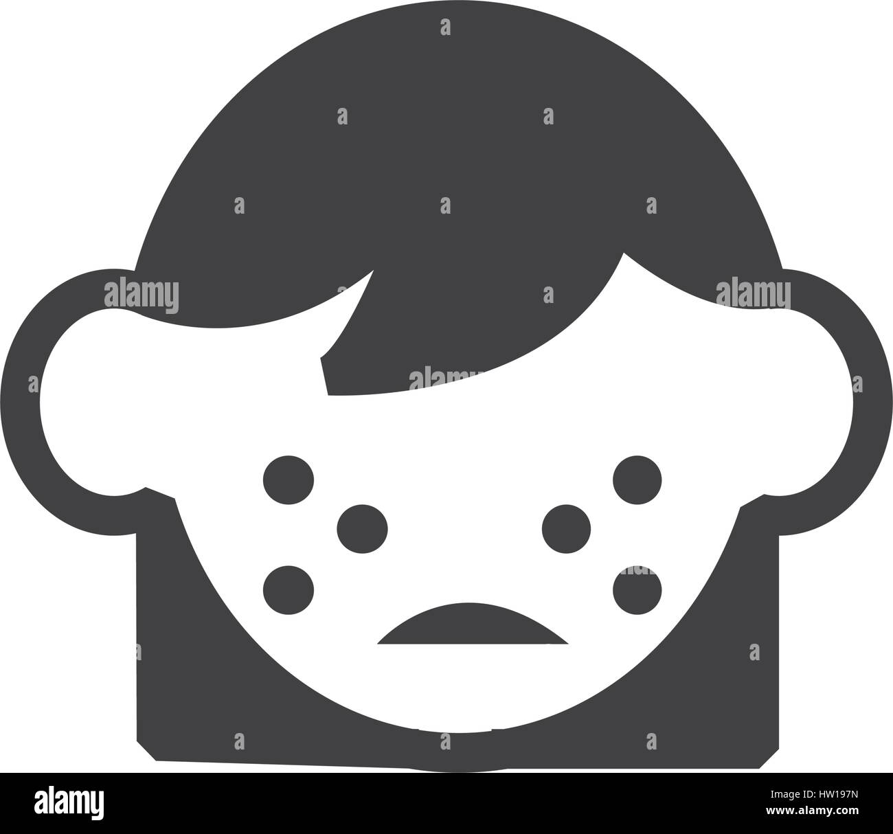 skin acne icon Stock Vector Image & Art - Alamy