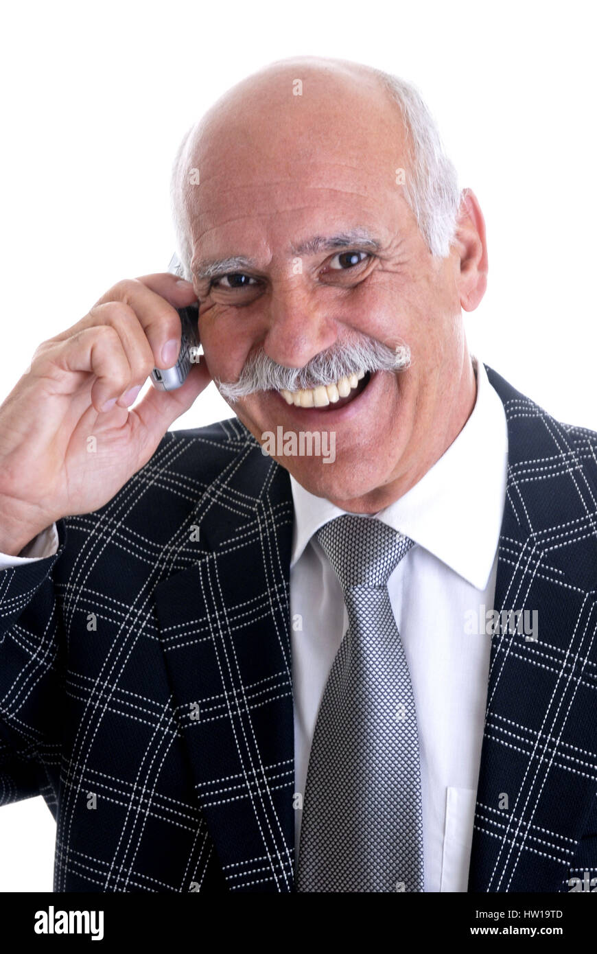 Successful telephone call, Erfolgreiches Telefongespr‰ch Stock Photo ...