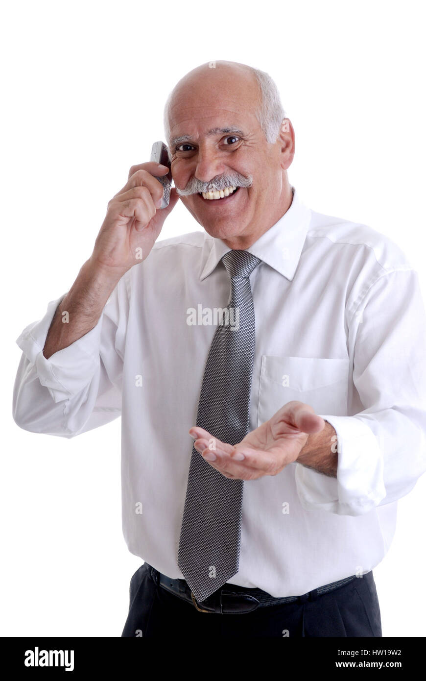 Successful telephone call, Erfolgreiches Telefongespr‰ch Stock Photo ...