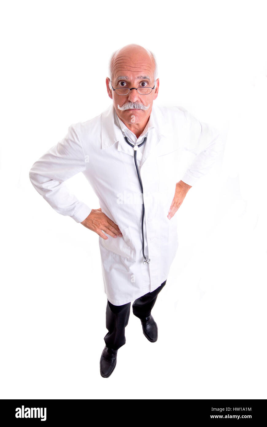 Bald doctor Cut Out Stock Images & Pictures - Alamy