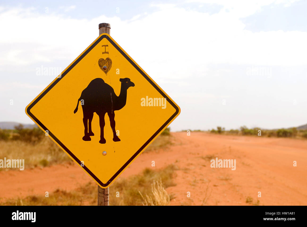 Street sign Care camel, Strassenschild Vorsicht Kamel Stock Photo - Alamy