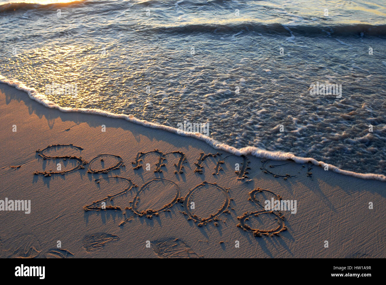 Beach vacation, Strandurlaub Stock Photo - Alamy
