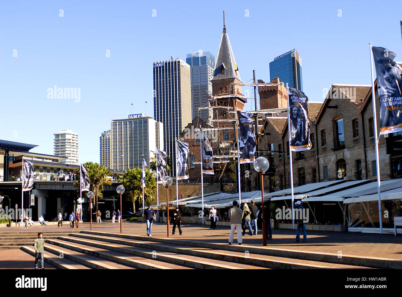The rock - Sydney - Australia, The Rocks - Sydney - Australien Stock ...