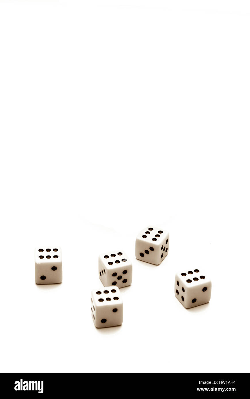 Number 6 cube Cut Out Stock Images & Pictures - Alamy