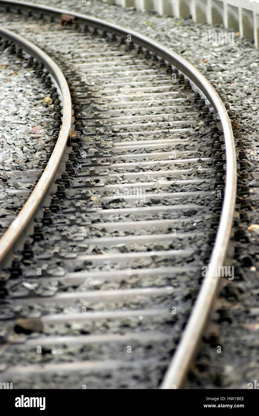 To the left of curve , Links Kurve Stock Photo - Alamy