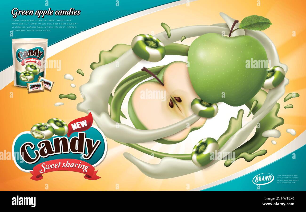 Toffee flavored Stock Vector Images - Alamy