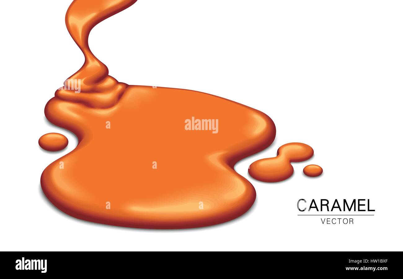 Golden syrup background Stock Vector Images - Alamy