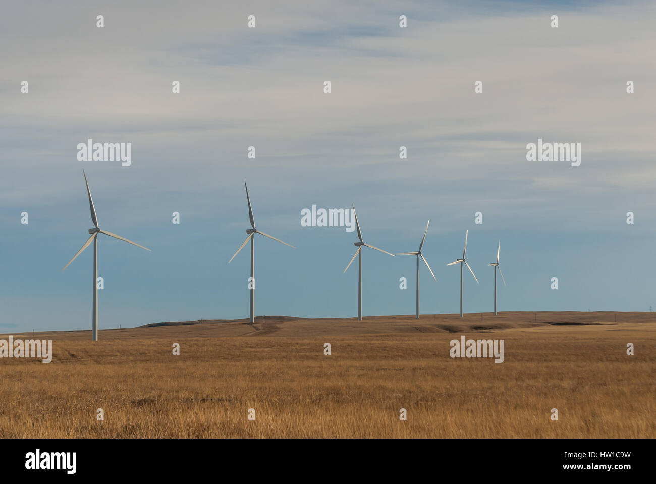 Alberta prairies windmill hi-res stock photography and images - Alamy