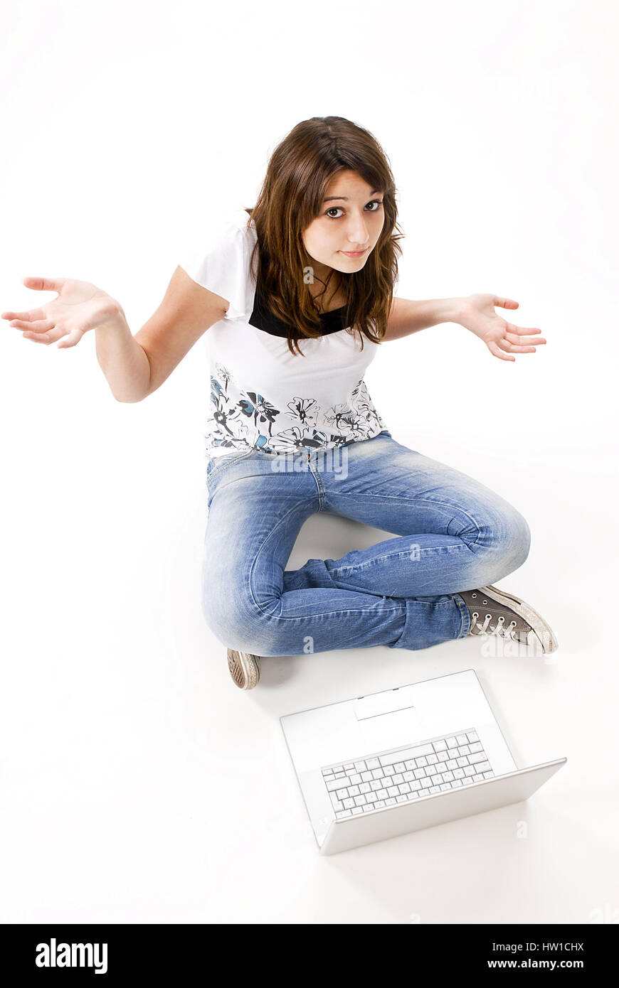 Unsuspecting girl hi-res stock photography and images - Alamy