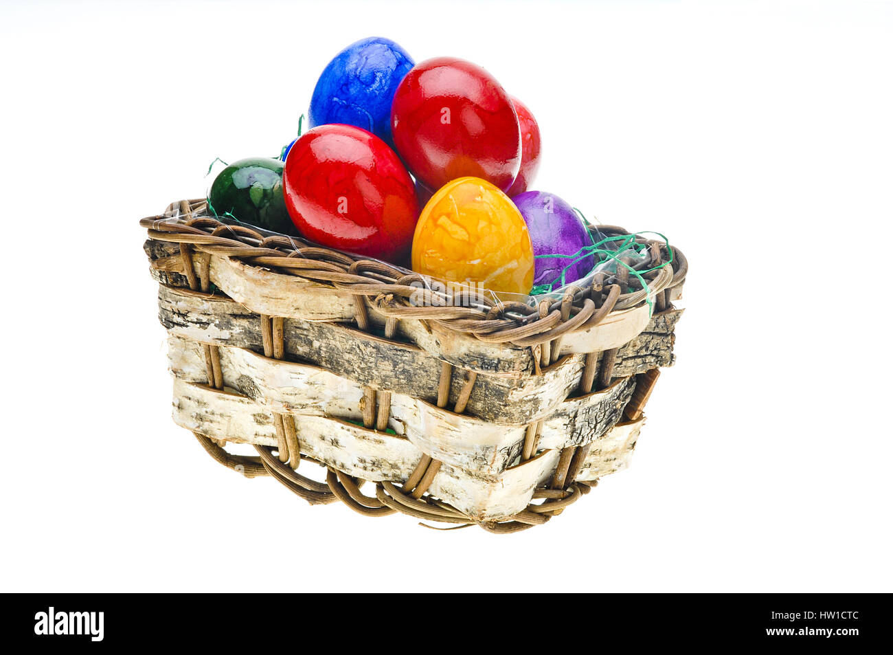 Easter eggs, Ostereier Stock Photo - Alamy