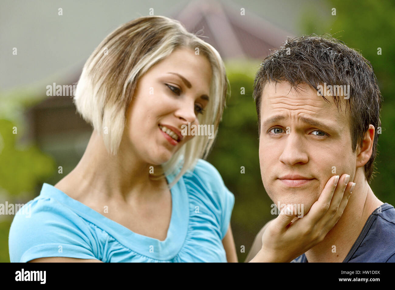 Falls in love, Verliebt Stock Photo - Alamy