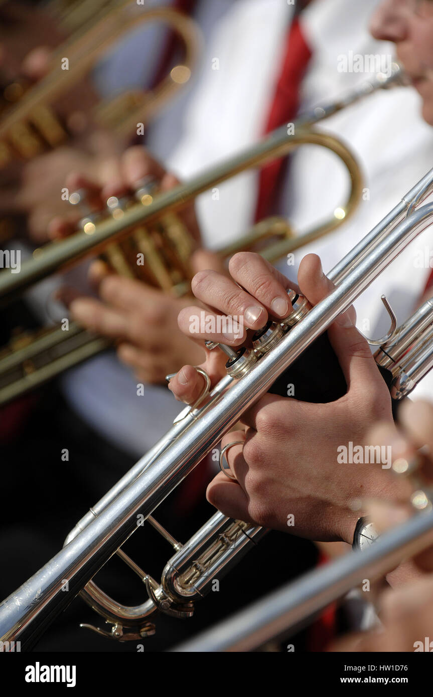 Trumpet , Trompete Stock Photo - Alamy