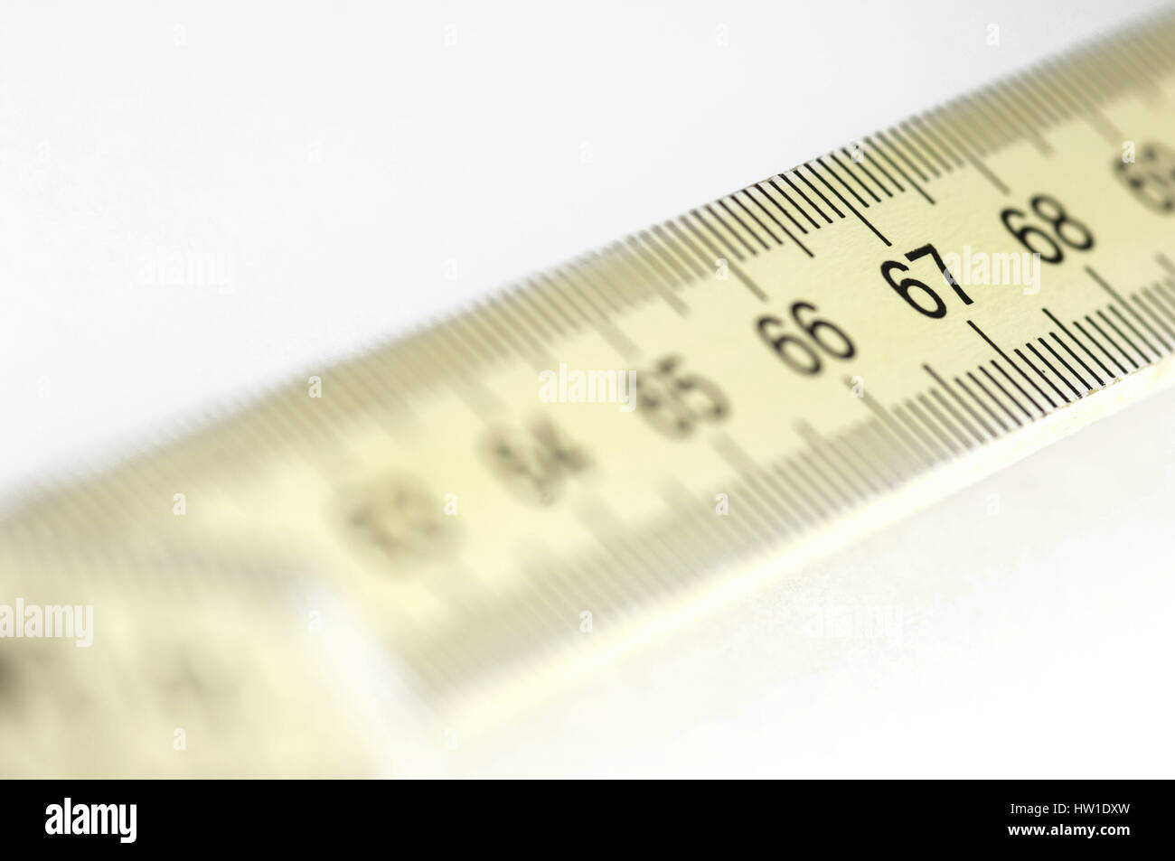 Folding rule , Zollstock Stock Photo - Alamy