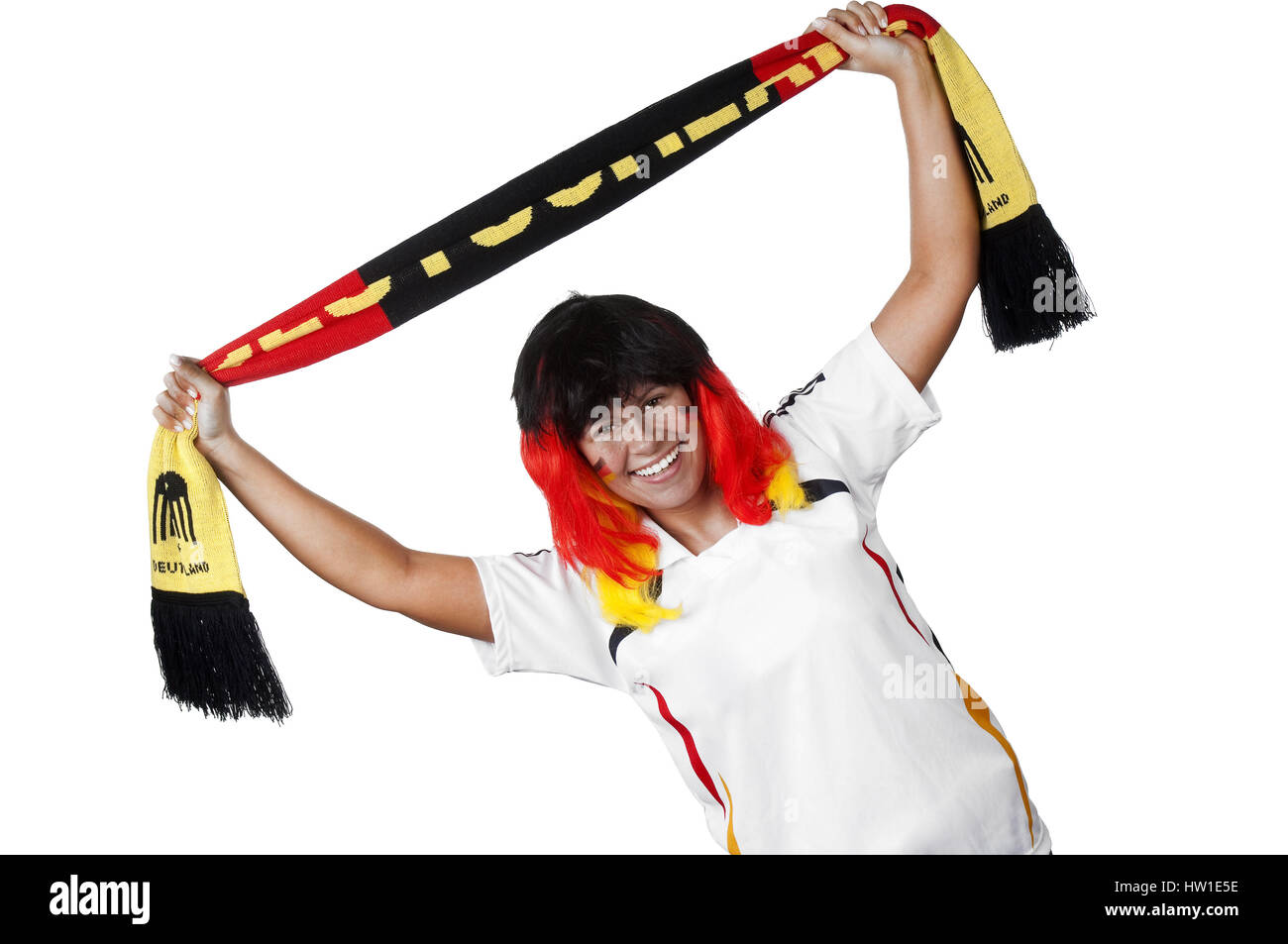 Germany fan, Deutschland Fan Deutschland Fan Stock Photo - Alamy
