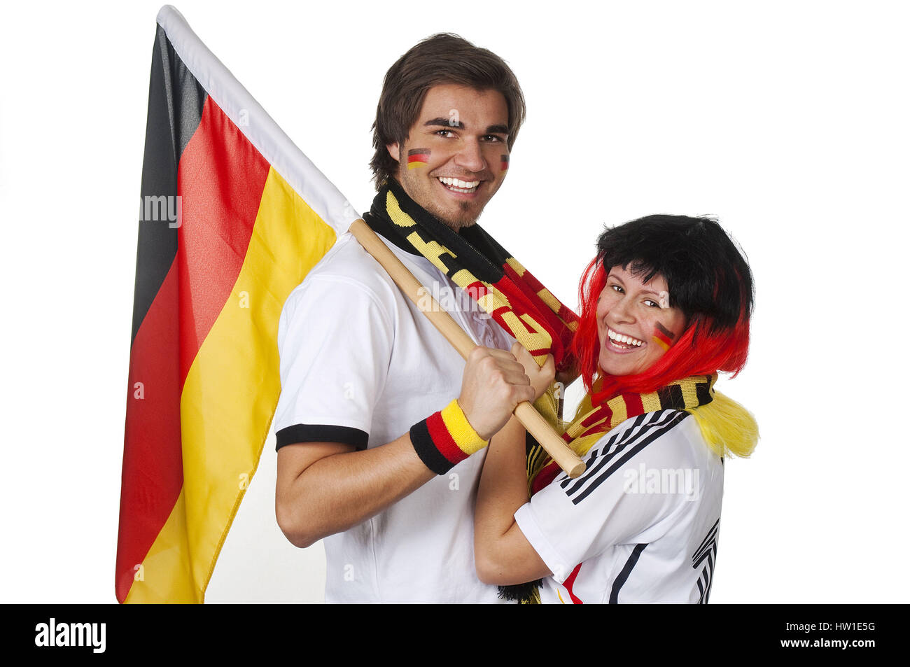 Germany fan, Deutschland Fan Deutschland Fan Stock Photo - Alamy