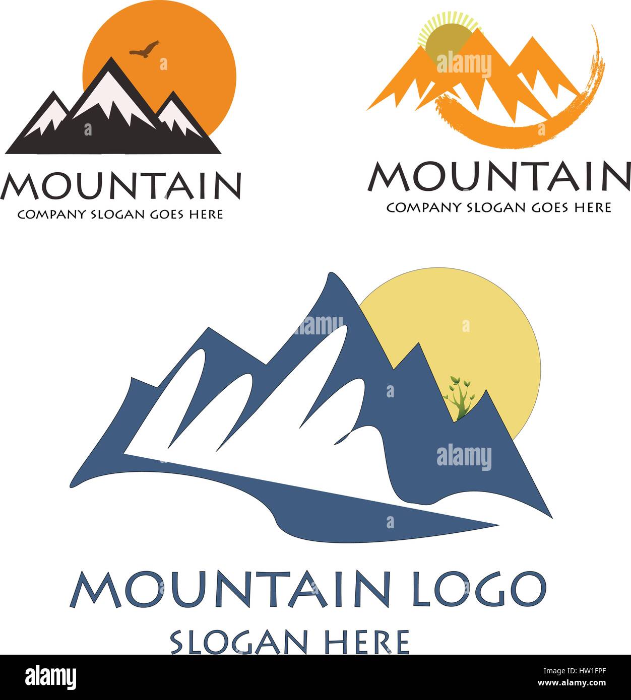 Mountain Logo Stock Photos & Mountain Logo Stock Images - Alamy