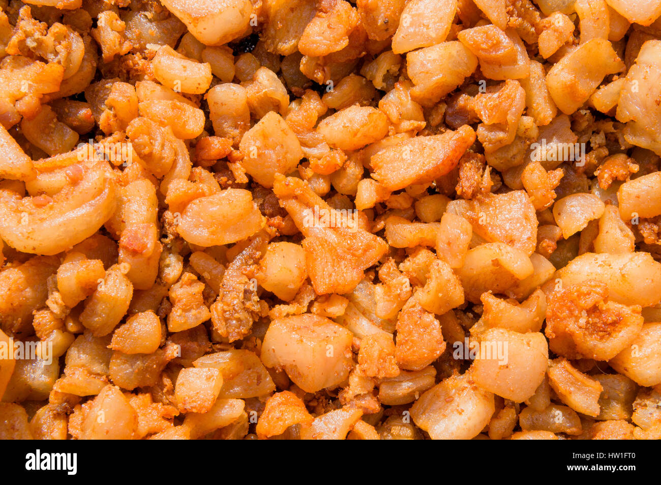 hog-killing time, pig lard, fat, pork rind, rinds Stock Photo - Alamy