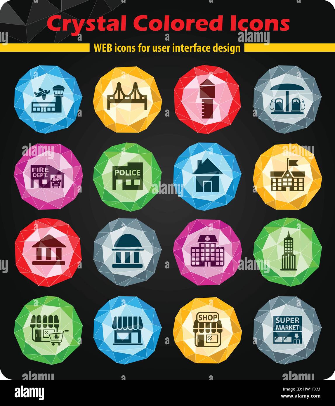 Crystal bridge museum Stock Vector Images - Alamy