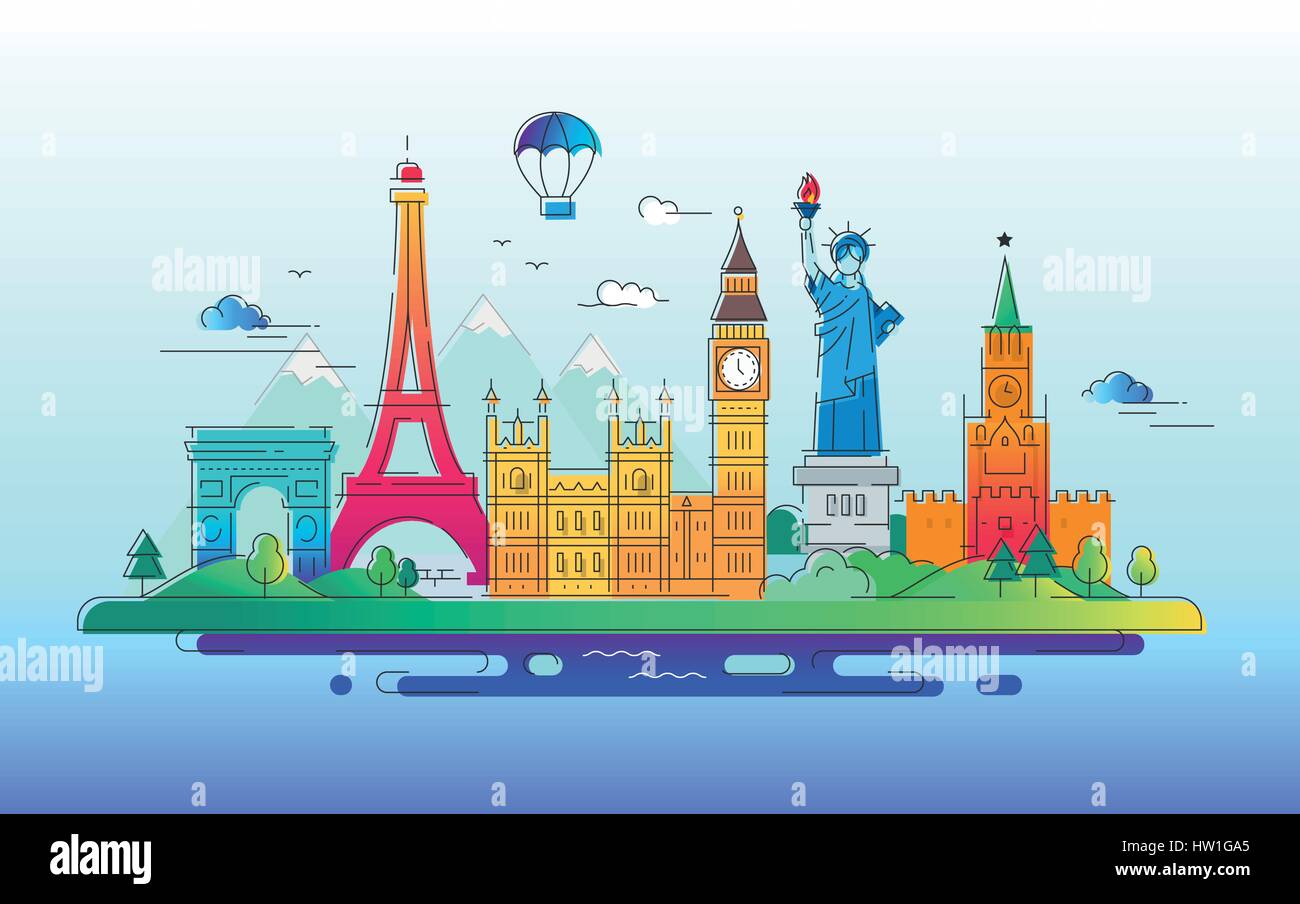 Travel Stock Vector Images - Alamy