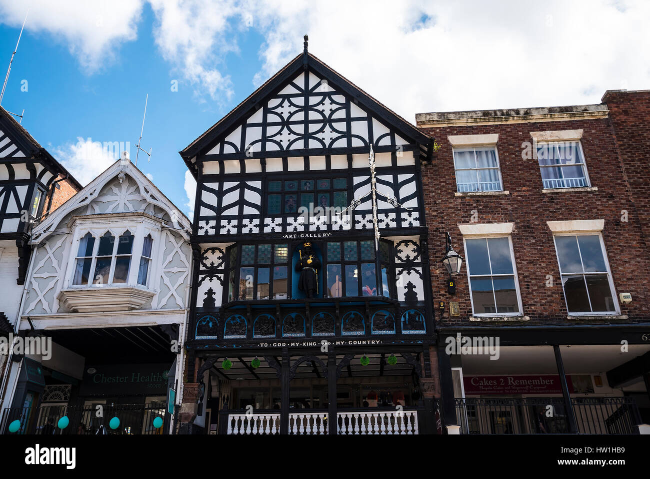 The Rows are unique in Britain. They consist of buildings with shops or ...