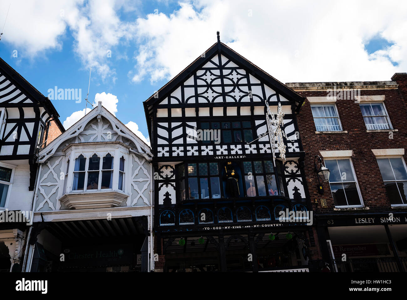 The Rows are unique in Britain. They consist of buildings with shops or ...