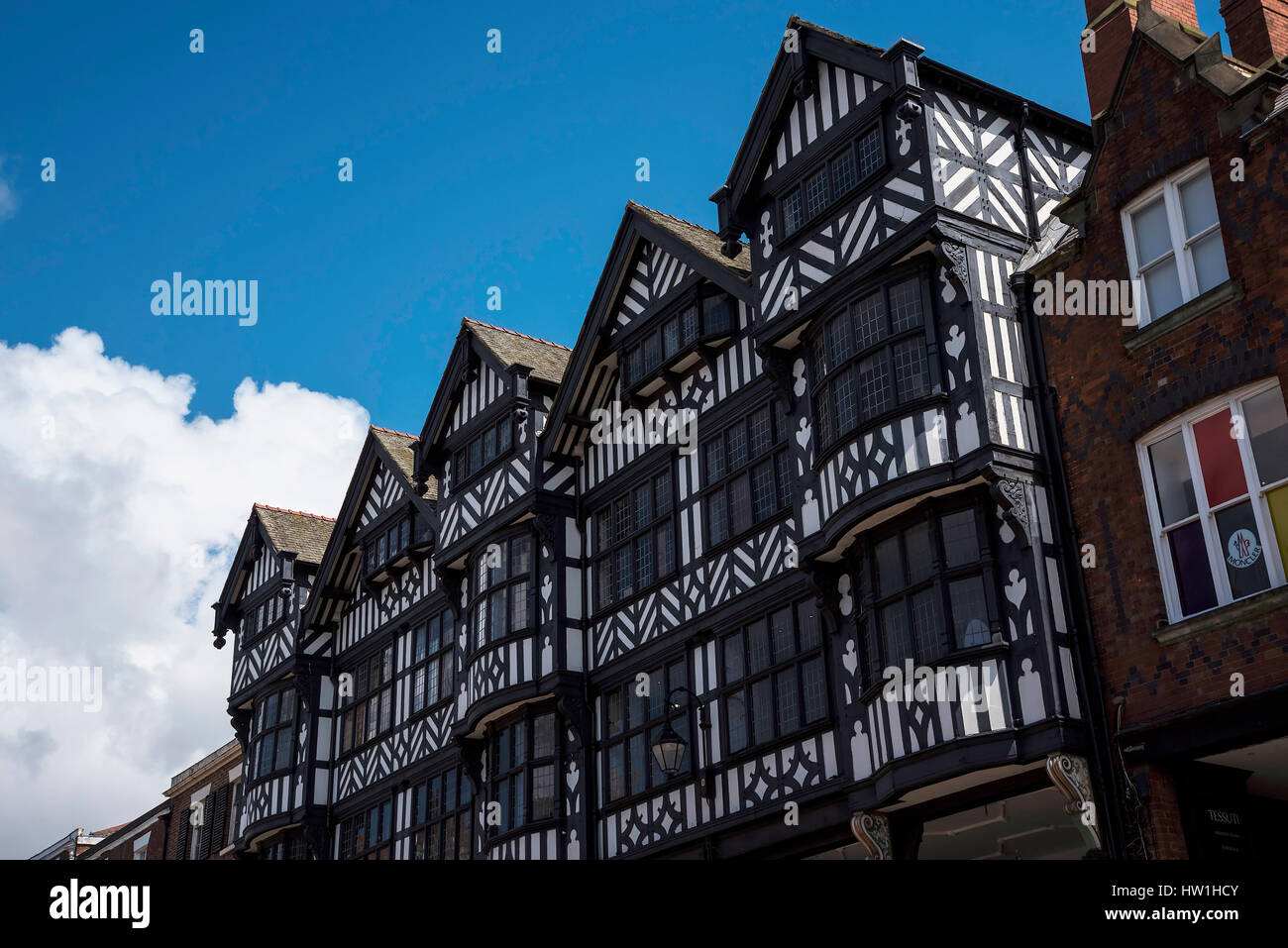 The Rows are unique in Britain. They consist of buildings with shops or ...
