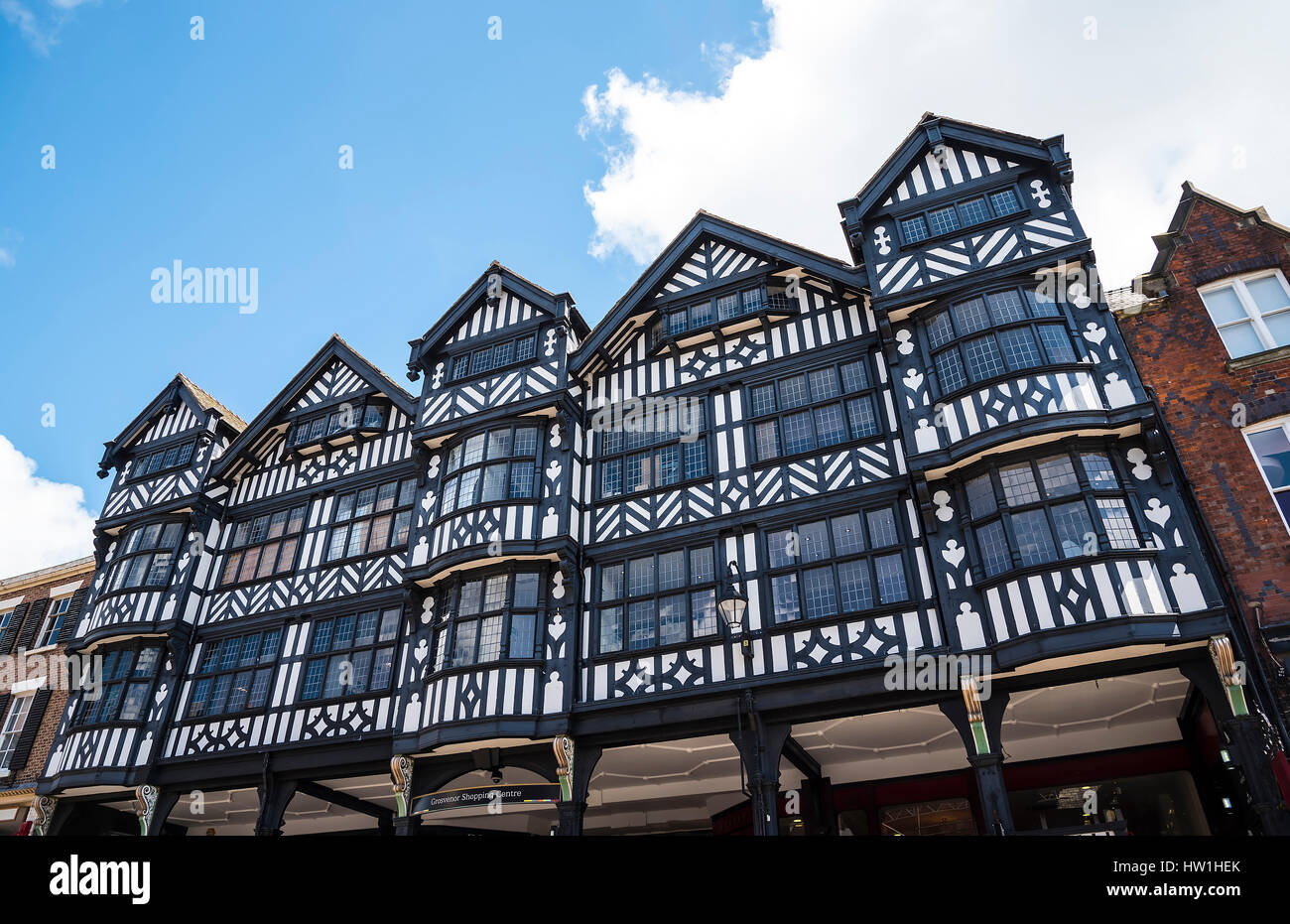 The Rows are unique in Britain. They consist of buildings with shops or ...