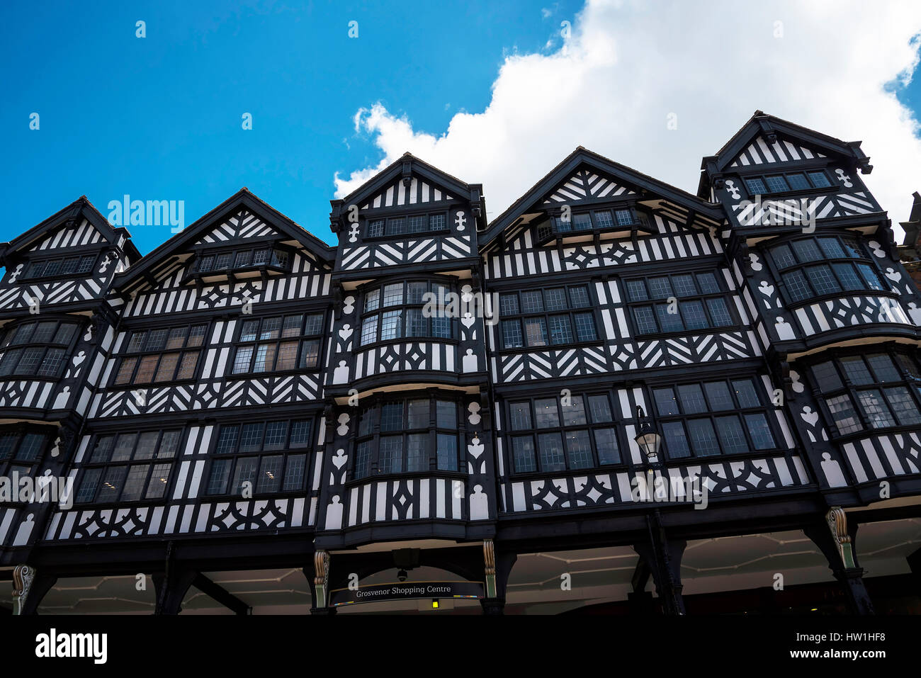 The Rows are unique in Britain. They consist of buildings with shops or ...