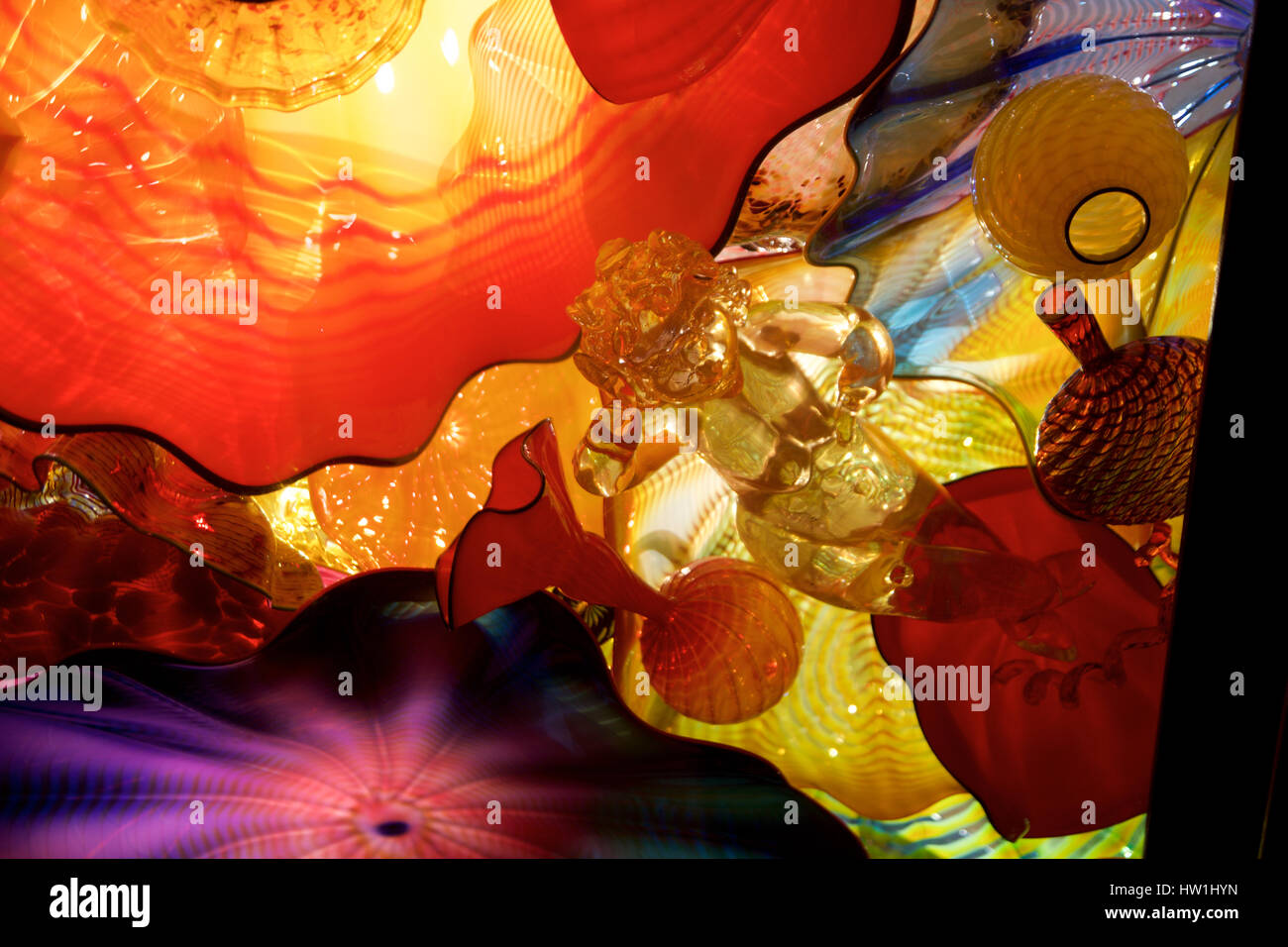 SEATTLE, WASHINGTON, USA - JAN 23rd, 2017: Persian Ceiling Exhibit by ...