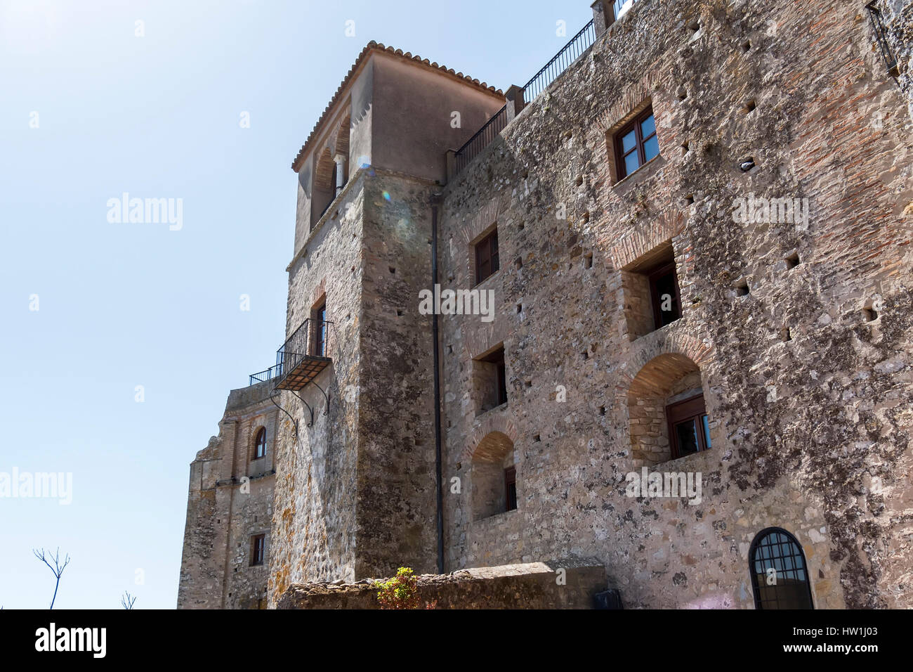 Castellar de la Frontera Castle, Andalusia, Spain Stock Photo - Alamy