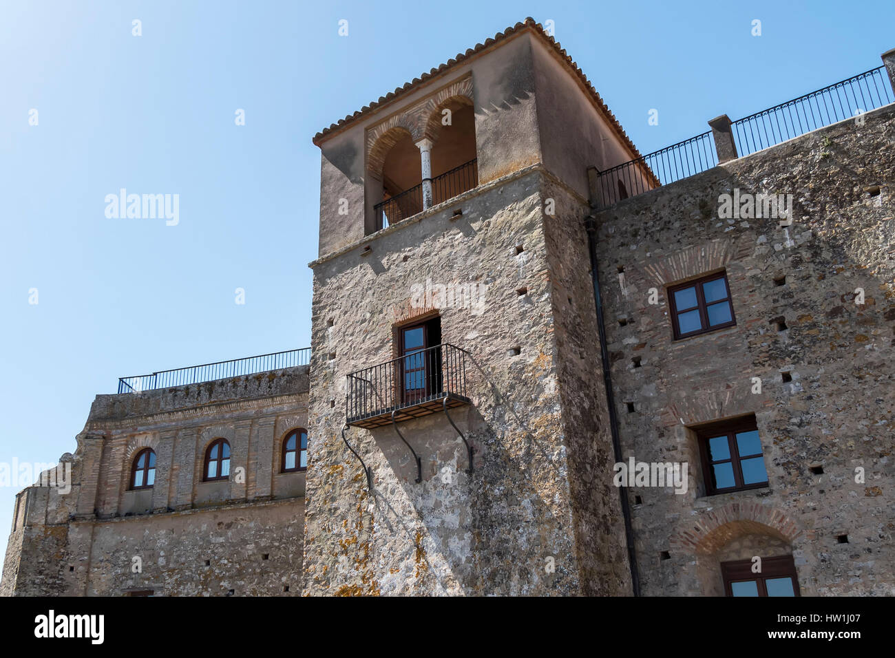 Castellar de la Frontera Castle, Andalusia, Spain Stock Photo - Alamy