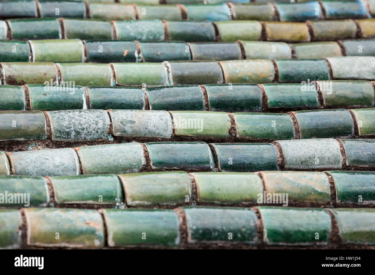 Chinese traditional roof shingles Stock Photo - Alamy