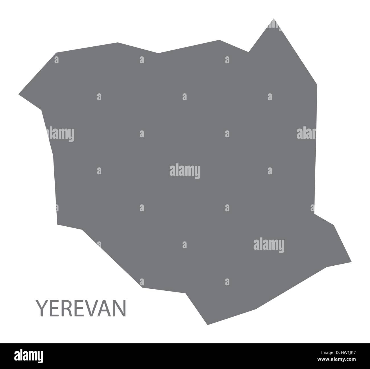 Map of yerevan hi-res stock photography and images - Alamy