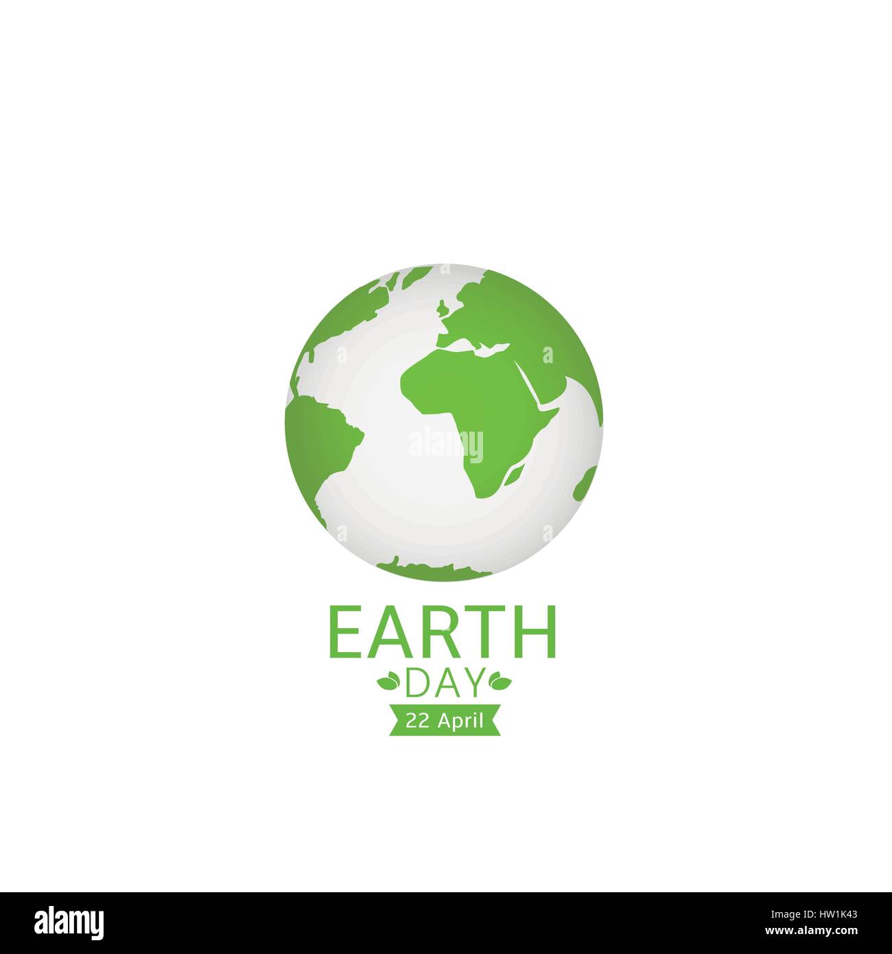 Earth day symbol Cut Out Stock Images & Pictures - Alamy