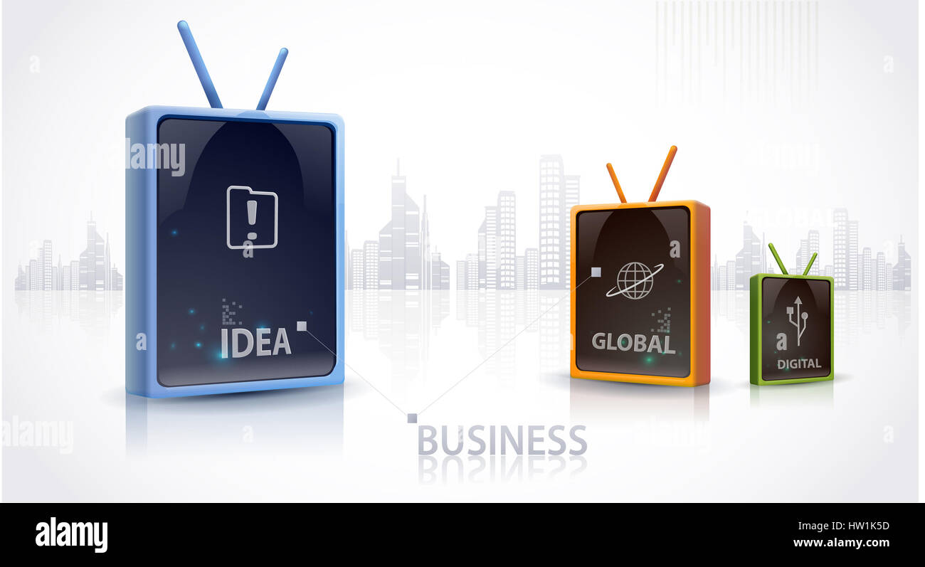 Digital Progressive Tense Stock Photo - Alamy