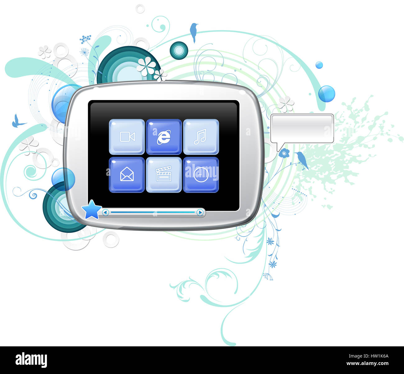 Digital Progressive Tense Stock Photo - Alamy