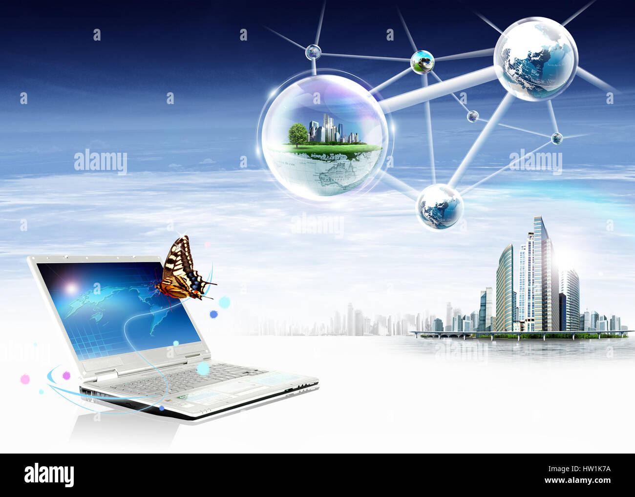 Digital Progressive Tense Stock Photo - Alamy