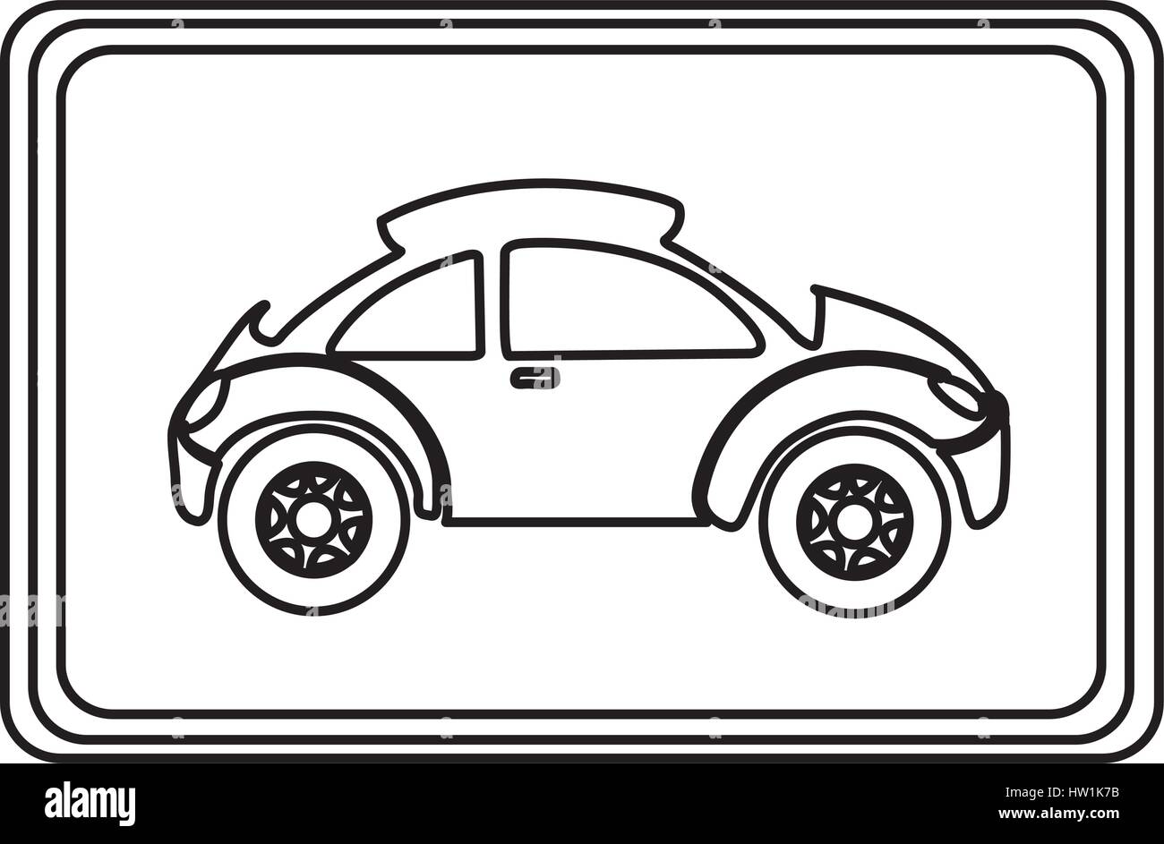 square with sport car side inside Stock Vector Image & Art - Alamy