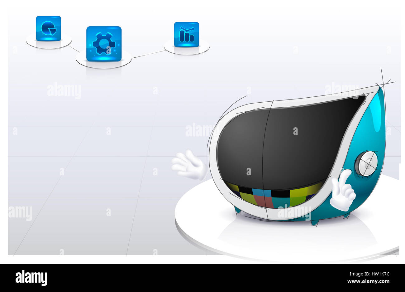 Digital Progressive Tense Stock Photo - Alamy