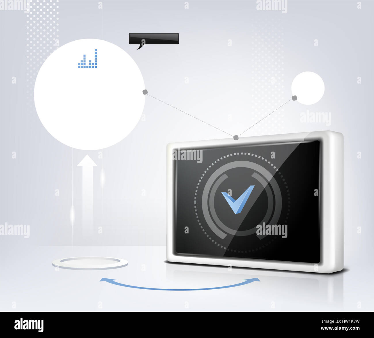 Digital Progressive Tense Stock Photo - Alamy