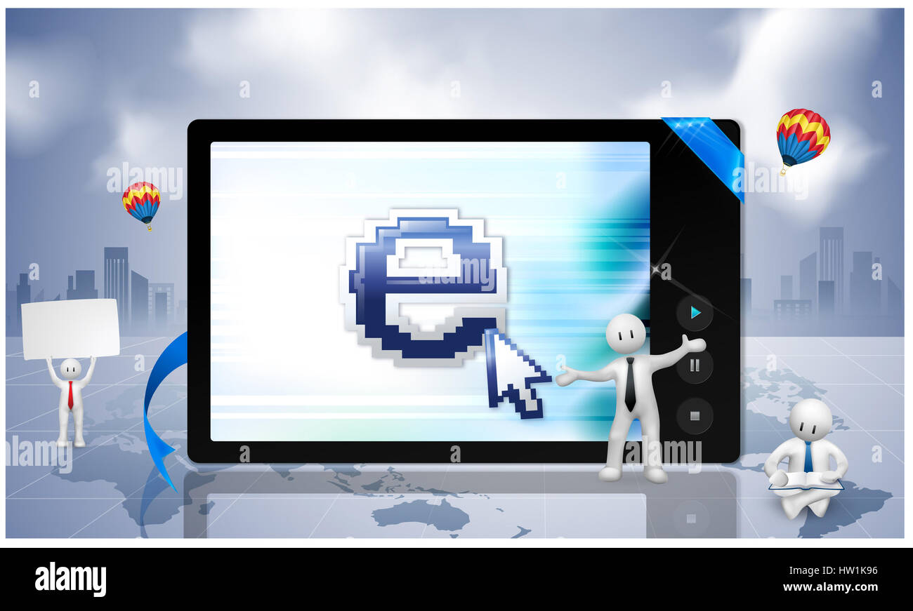 Digital clock vector hi-res stock photography and images - Alamy