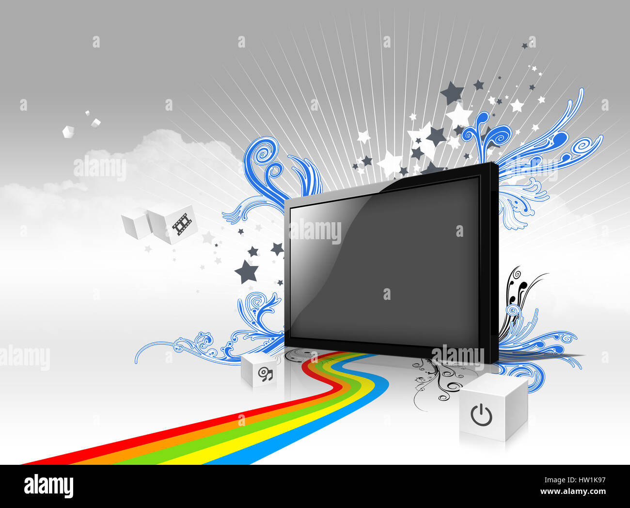 Digital Progressive Tense Stock Photo - Alamy