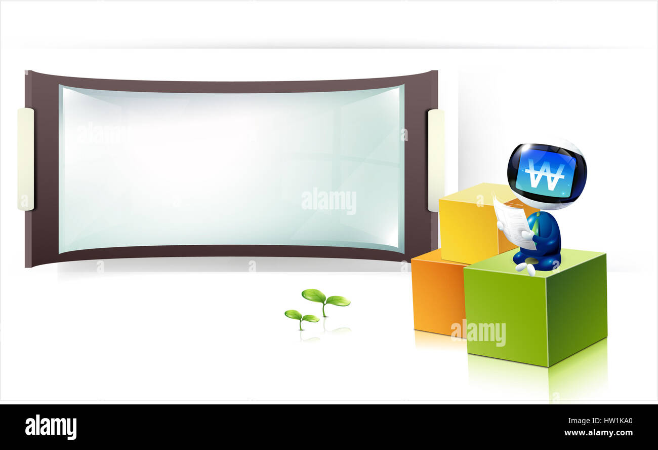 Digital learning chart Cut Out Stock Images & Pictures - Alamy