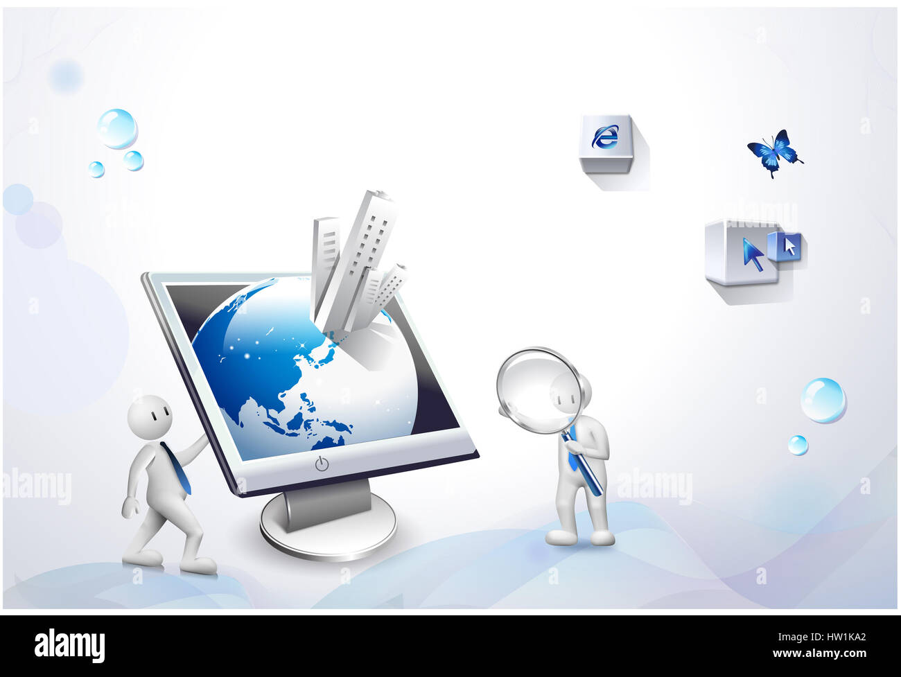 Digital Progressive Tense Stock Photo - Alamy