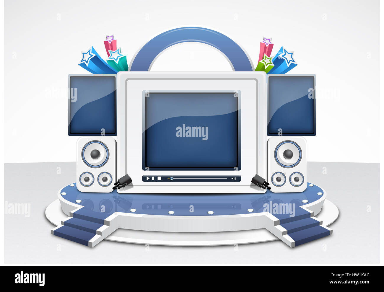 Digital Progressive Tense Stock Photo - Alamy