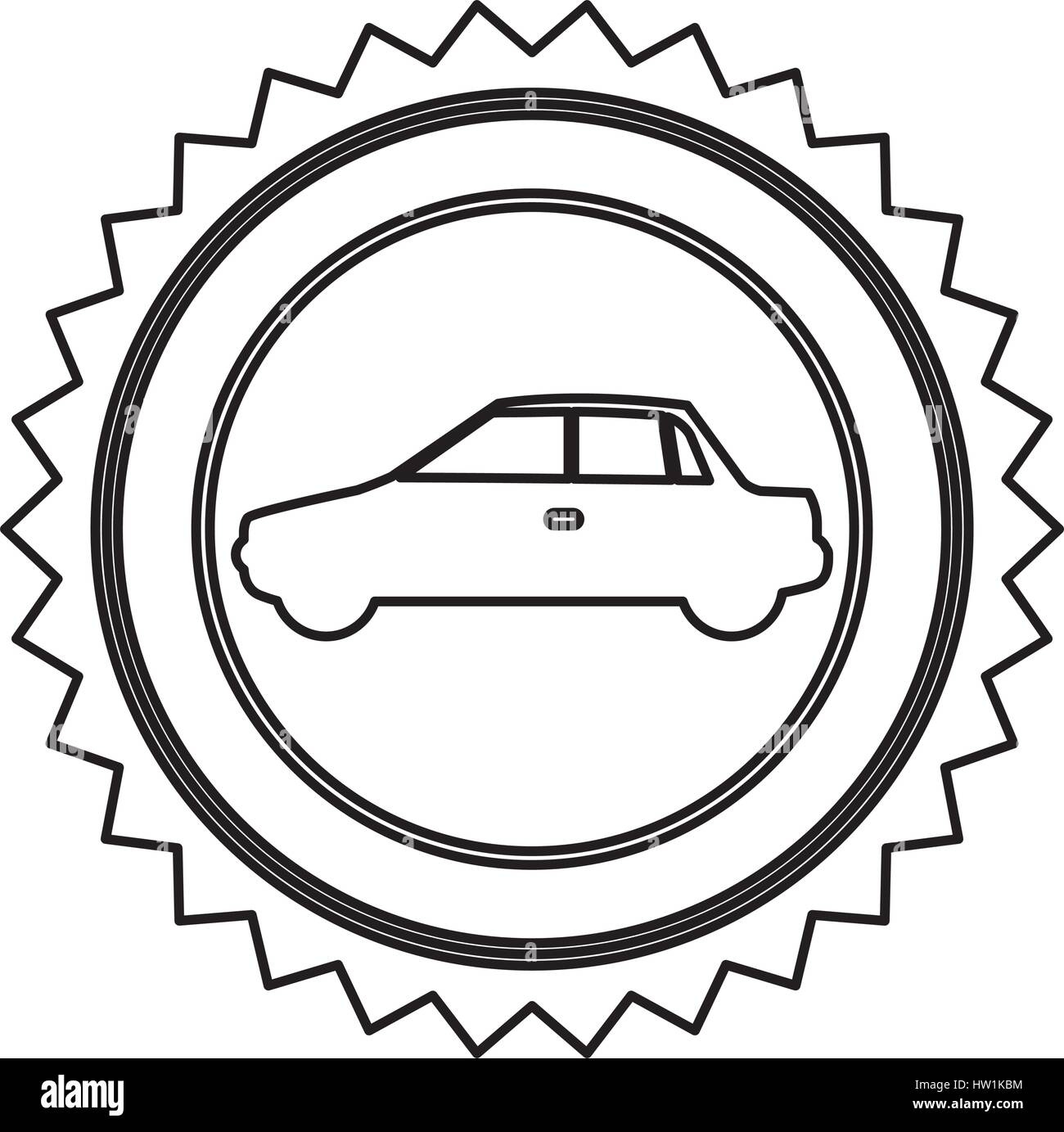 star emblem side car icon Stock Vector Image & Art - Alamy