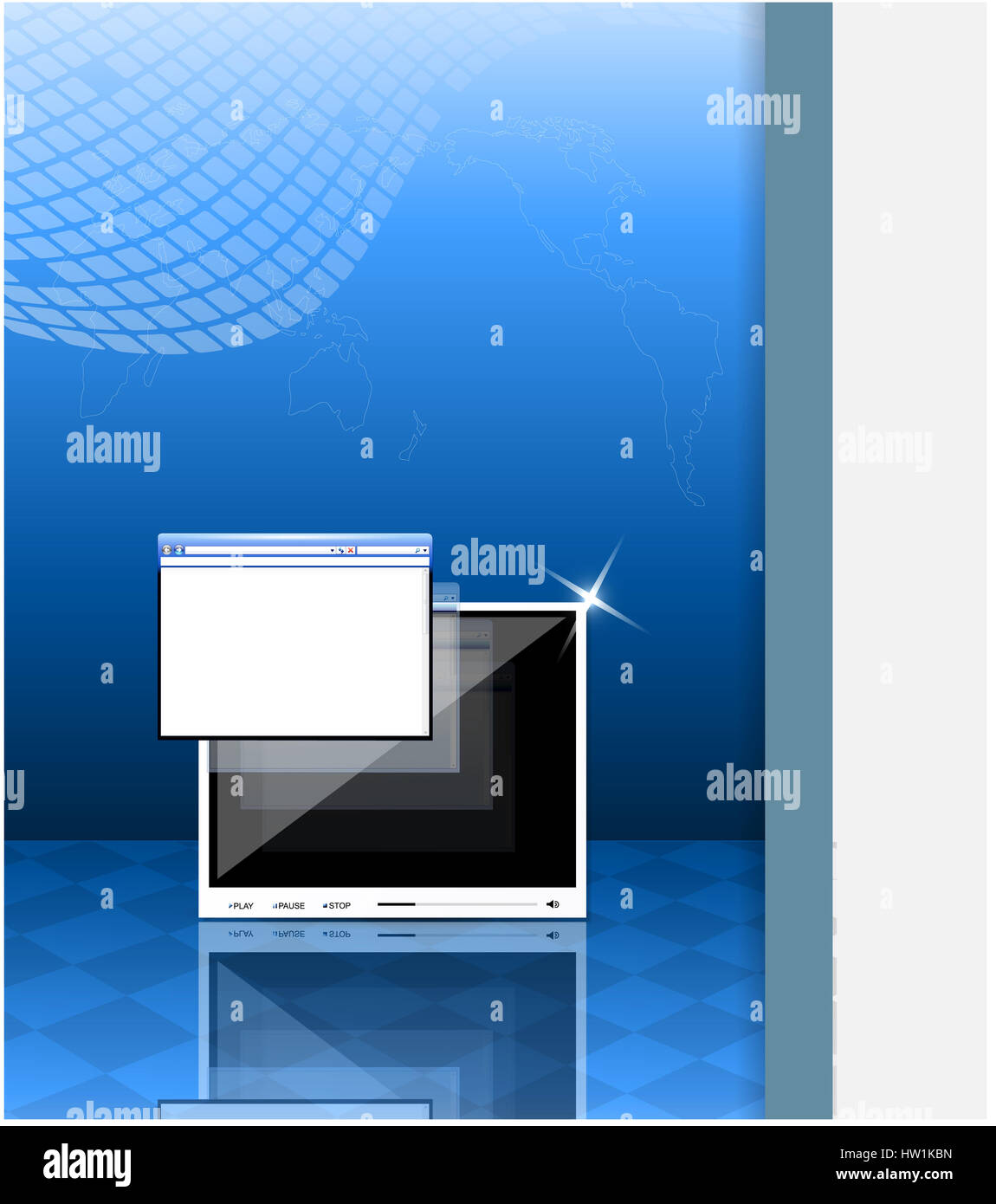 Digital Progressive Tense Stock Photo - Alamy