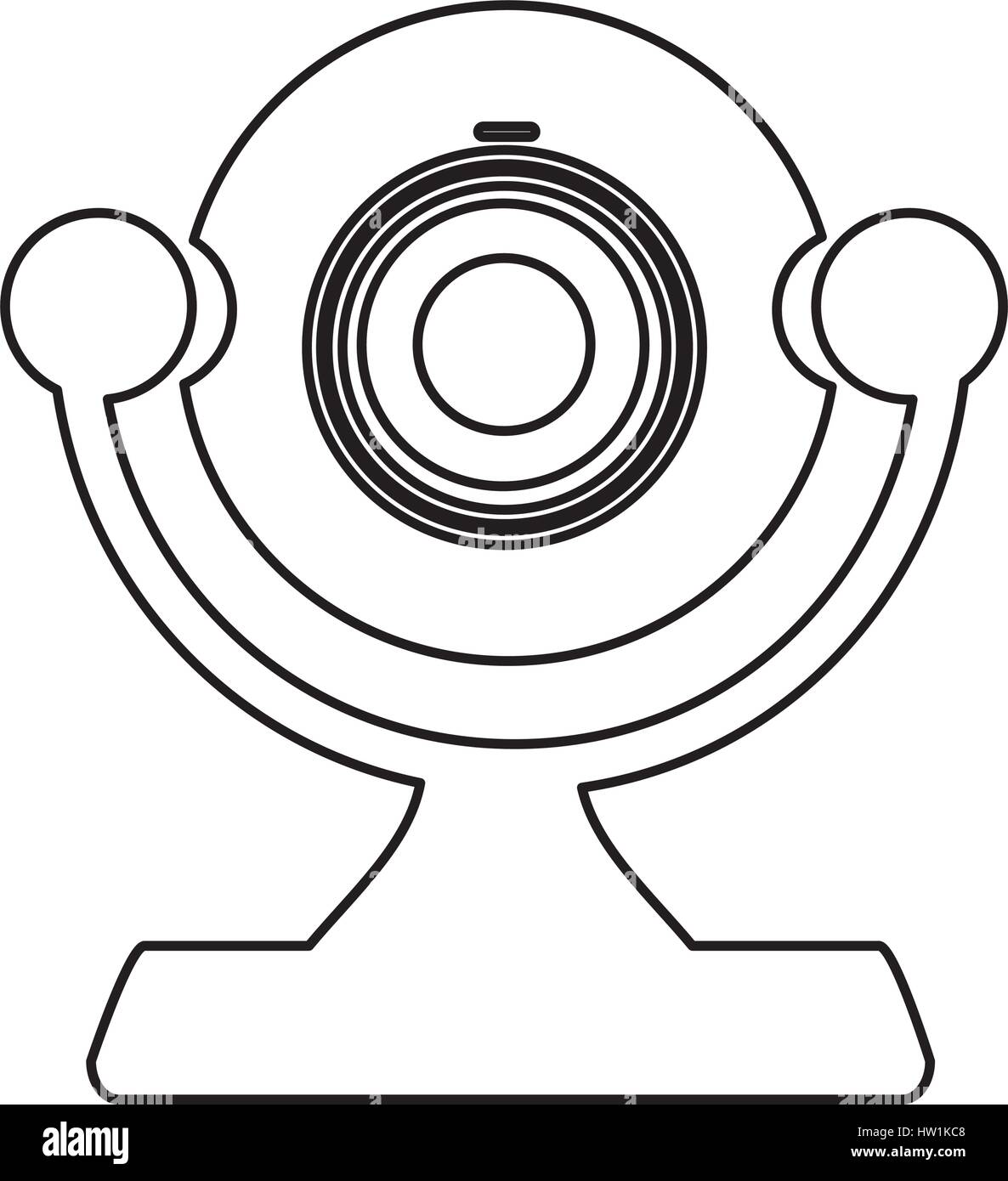 figure digital computer camera icon Stock Vector Image & Art - Alamy