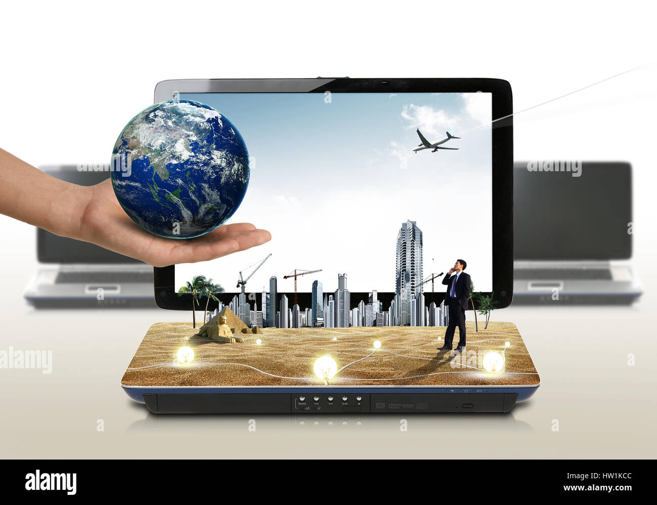 Digital Progressive Tense Stock Photo - Alamy