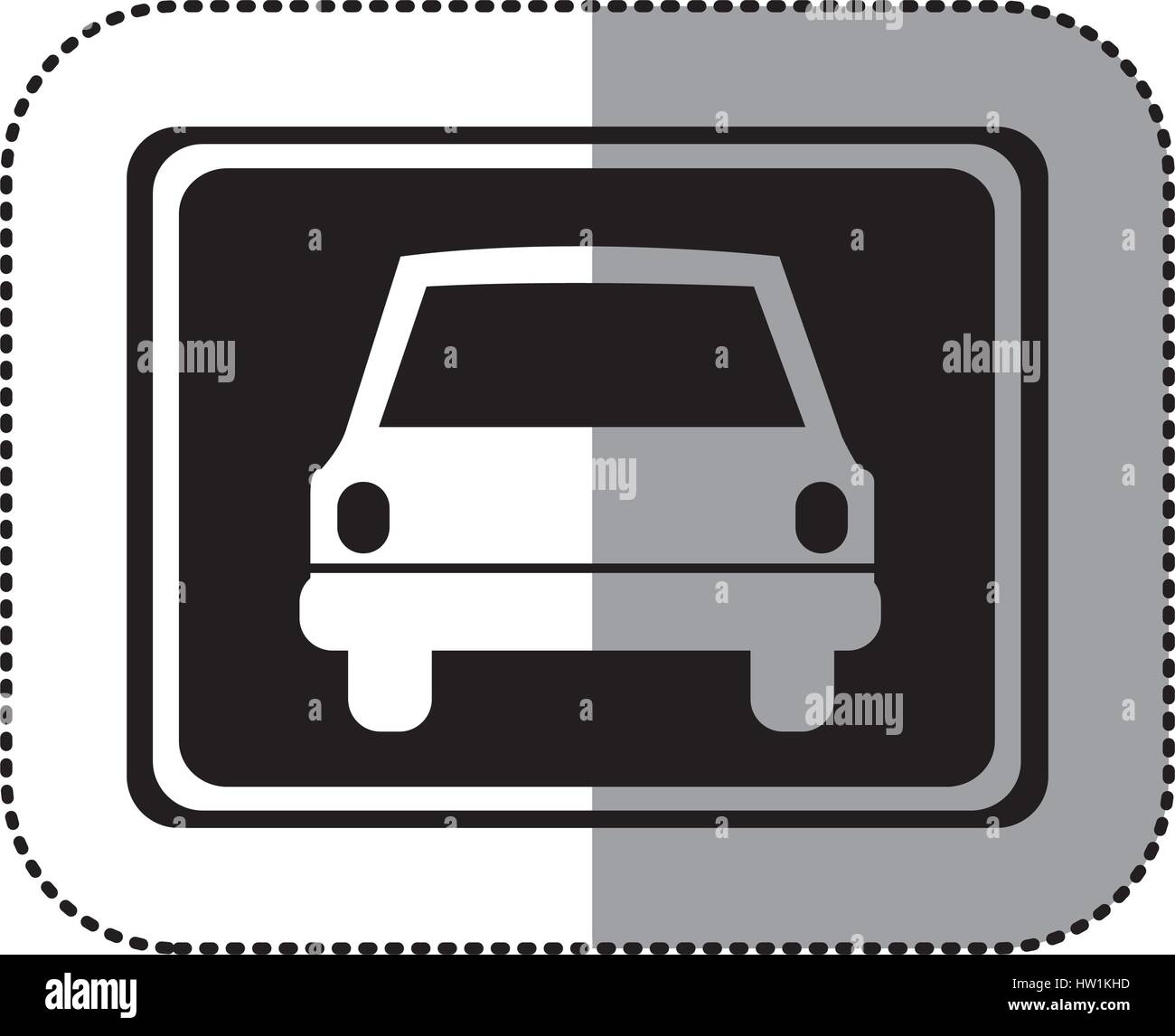 Sunroof inside car Stock Vector Images - Alamy